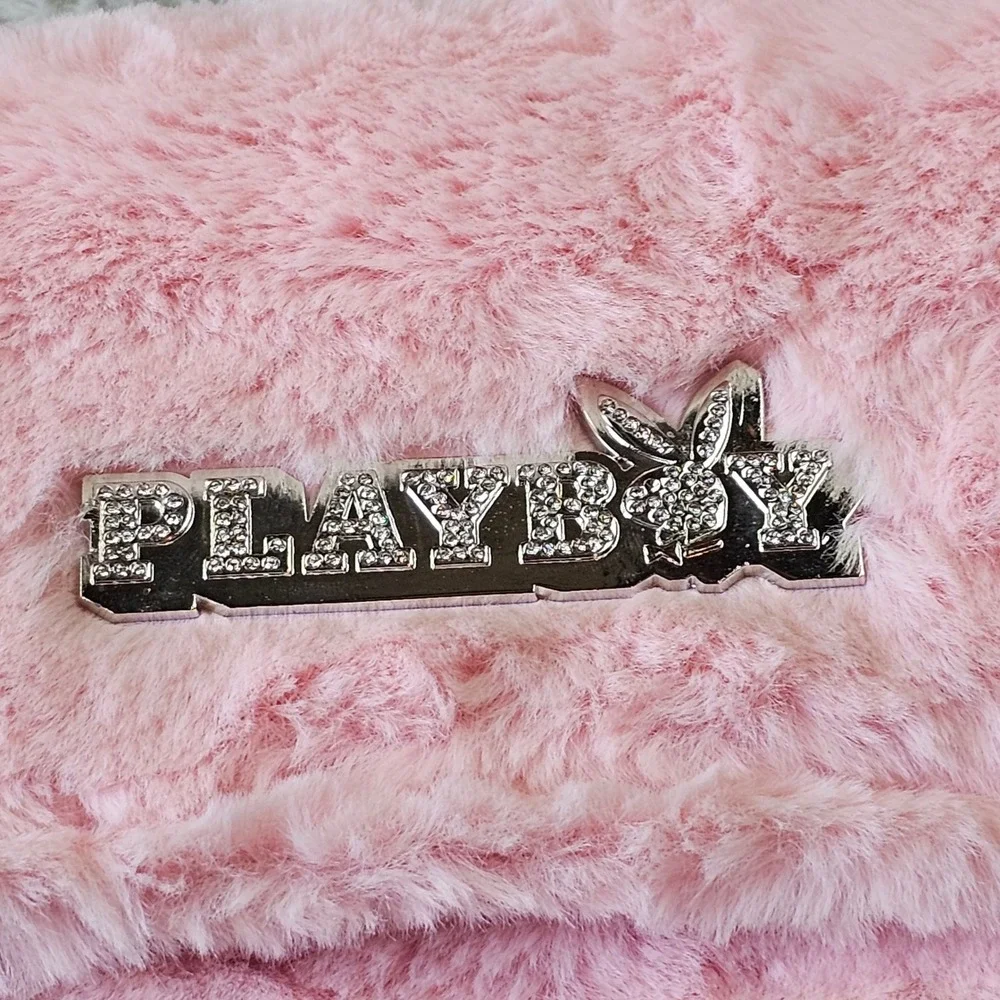 PLAYBOY | Bags | Playboy Spencers Exclusive Pink Faux Fur Crossbody Bag ...